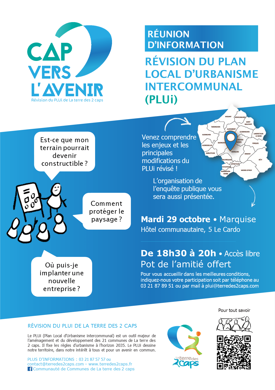 Réunion d’information : le PLUi révisé – Mairie de Ferques