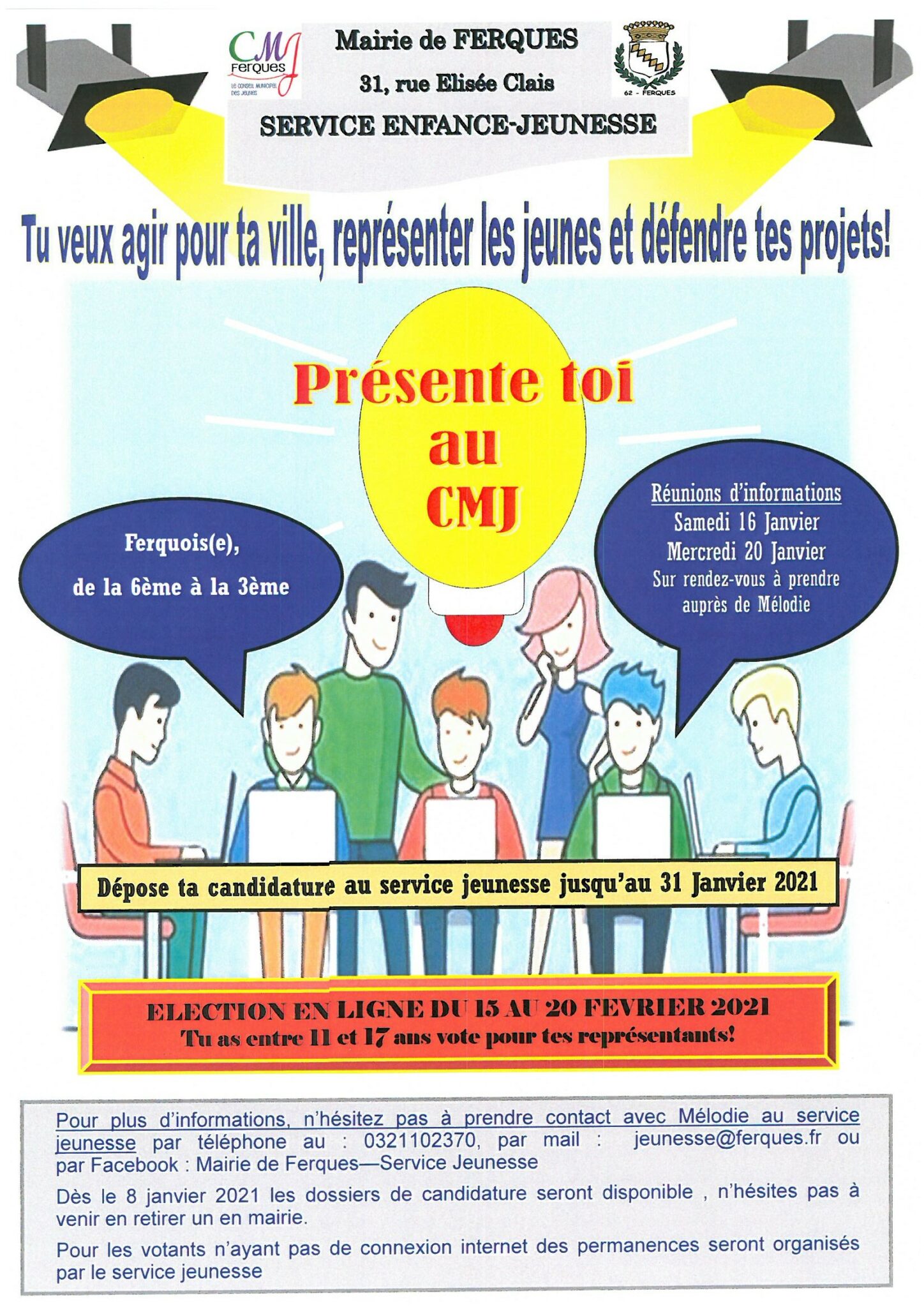 L’idée festive du Conseil Municipal des Enfants – Mairie de Ferques