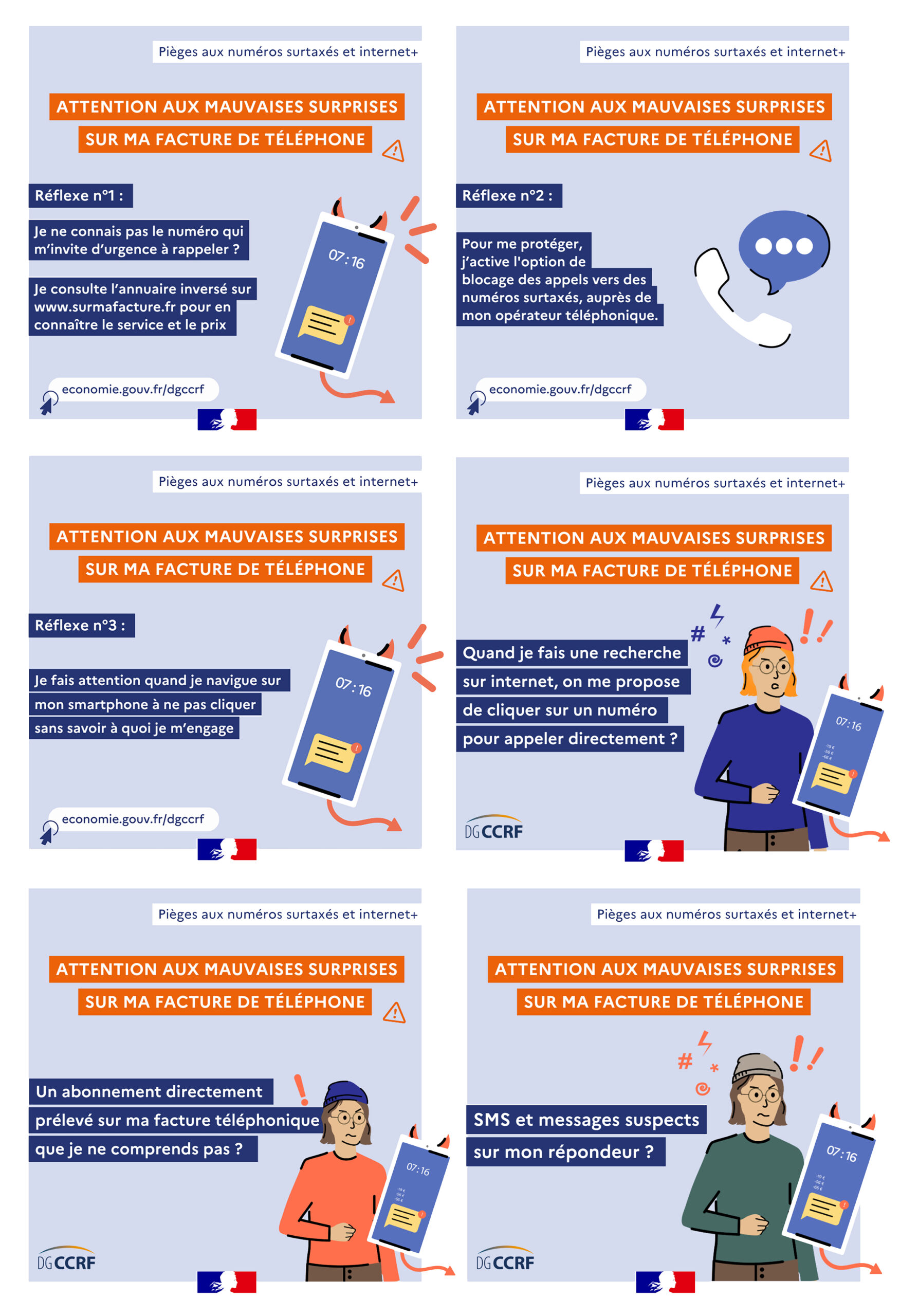 Pour lutter contre les arnaques téléphoniques, quelques règles simples ...